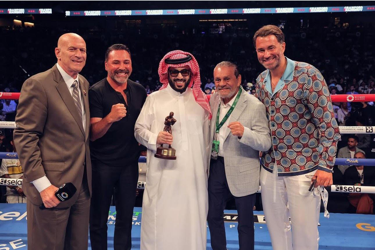 TURKI ALALSHIKH BECOMES HONORARY INDUCTEE OF THE NEVADA BOXING HALL OF ...